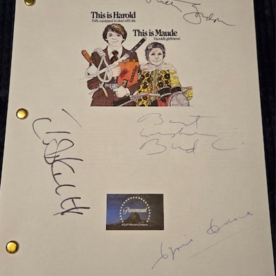 The Godfather Movie Script Signed Autographed Marlon Brando, Al Pacino ...
