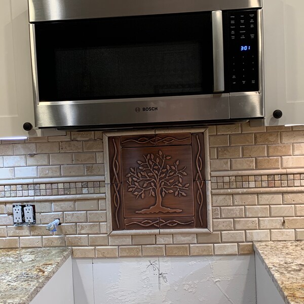 Tree of Life, Tree Tiles, Symbol of Tree, SET OF 9 TILES, Artistic ...