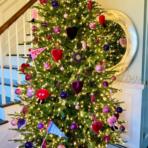 Velvet Hearts, Create Your Own Set of Colors, Gift for Mom, Love ...