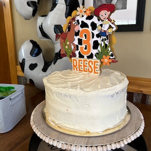 Jessie Cowgirl Cake Topper - Etsy