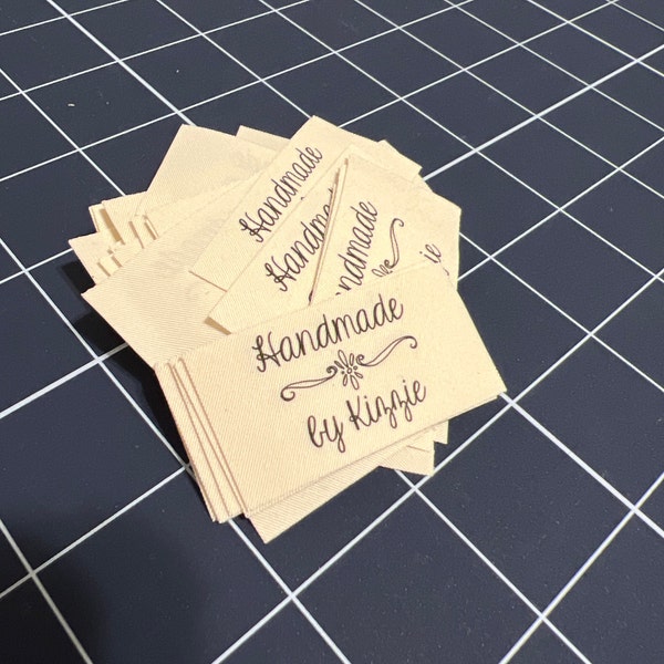 Personalized Sewing Labels for Handmade Items - Custom Tags Printed on ...
