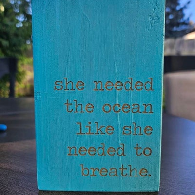 Beach Saying Wood Decor, Beach Saying Decor, Beach Wood Sign, Farmhouse ...