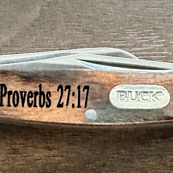 Custom Engraved | BUCK Solo | Bushcraft Gear | Camping Gear | Hiking ...