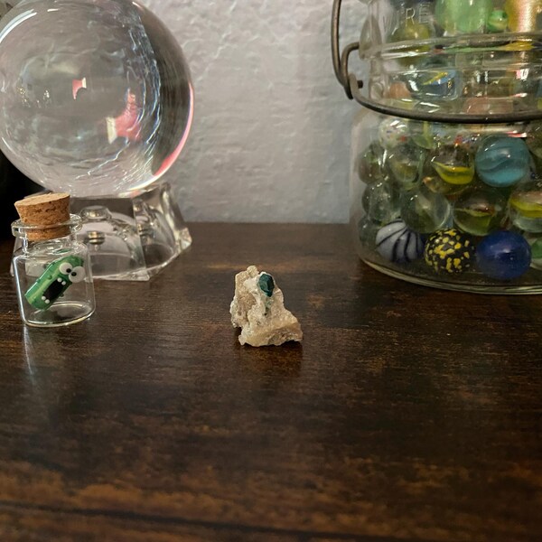 Miniature Glass Marbles WINTER CHILL Mini Bottle of Glass Marbles ...