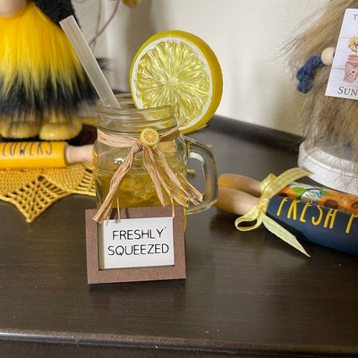 Mini Iced Tea Tiered Tray Decorfake Iced Tea for Tier - Etsy