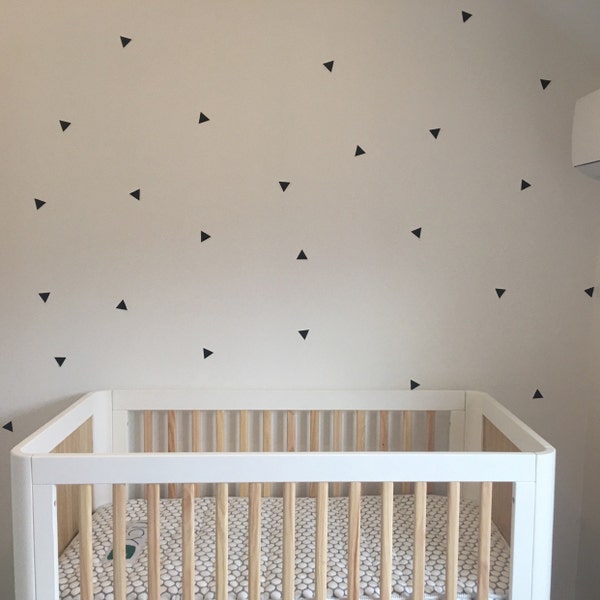 Mini Triangles (set of 140) Wall Sticker Decal | Pattern, Wall Art ...