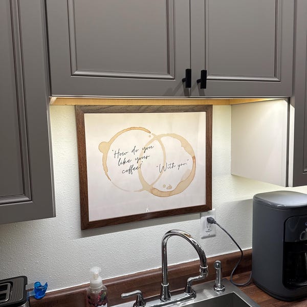 How Do You Like Your Coffee? With You Caffeine Mug Stain Poster, Cafe ...