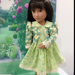 PDF Doll Dress Clothes Pattern Fits 16 A Girl for All Time AGAT Dolls ...