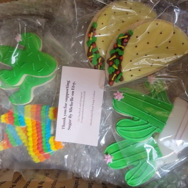 Rainbow Snow Cone Summertime Sugar Cookies - Etsy