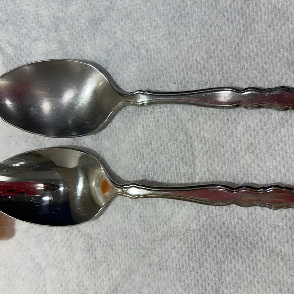 Vintage Rostfrei Stainless Flatware Cheese Knives Serrated 6.5" Long ...