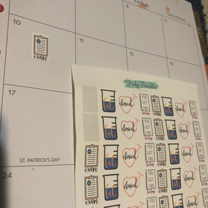 Nurse Shift Planner Stickers-shift Stickers-home Health - Etsy