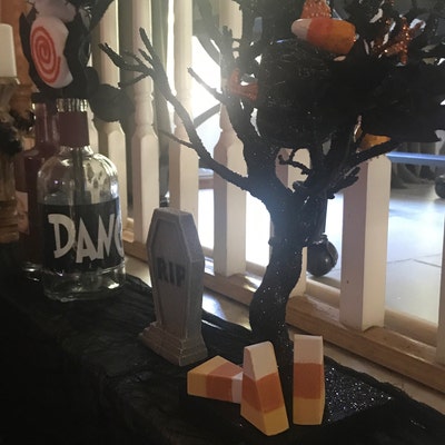 MINI CANDY CORN Chunky Wood Fall Decor Rustic - Etsy