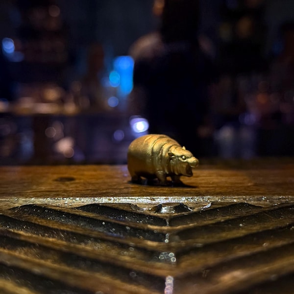 Chick Gold 3D Printed Chicken Peep Bird Baby Miniature Mini Figure Figurine Gift Desk Cute Meme ...