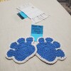 Paw Coaster Crochet Pattern Bear Head Coaster Lovely Paw Crochet ...