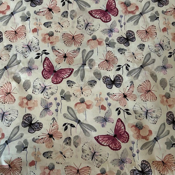 Goose Cotton Fabric by the Yard, Premium Cotton Fabric, Digital Print ...