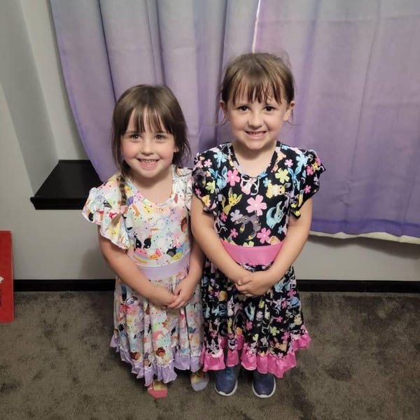 Princess Things Bow Back Twirl Dress - Etsy