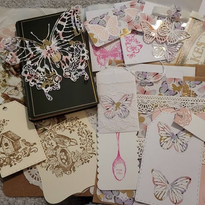 Fabric Tabs, Patchwork Themed Journal Tabs, Set of 21 Cotton Tabs ...