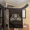 Custom Magnetic Team Locker Room Door Flag - Hockey Team Flag - Change ...