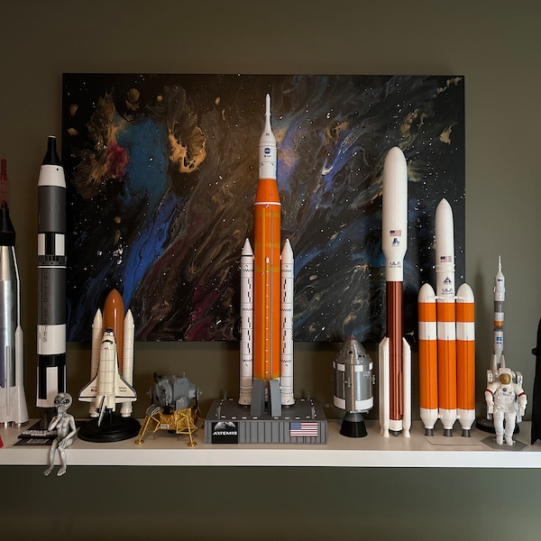 New! Nasa SLS Artemis 1 Kit Rocket Model 680mm 1:144 Scale - Etsy UK