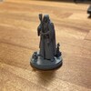 Human Male Wizard Miniature for D&D TTRPG 32mm Miniature Spellcaster ...