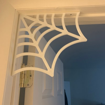 Spider Web Door Corner Gothic Home Decor 3D Printed - Etsy