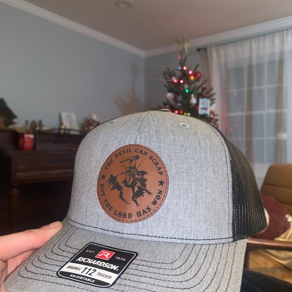 Blue Collar Dollar Leather Patch Hat | Trades, Skilled Labor, Union - Etsy