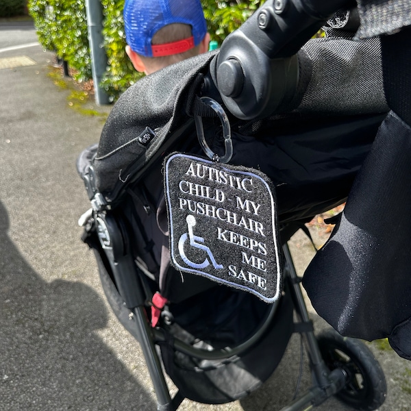 Treat as Wheelchair Sign, Disabled Buggy Tag, Wheelchair Pram Clip ...