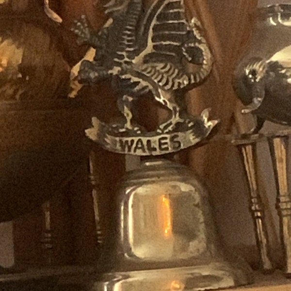 Antique Brass Devil, Diablo, Demon Satyr Pan Offering Dish, Card Pin ...