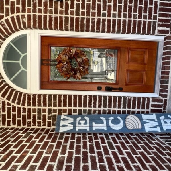 Everyday Farmhouse Greenery Eucalyptus Wreath Cottage Front Door Décor ...