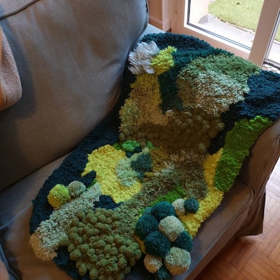Moss Rugs .handmade Turfted Wool Rugs Carpets for Living Room/reading ...