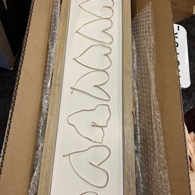 Gold Wire Name, Custom Wire Sign, Shelf Name Decor, Wired Words, Gold ...