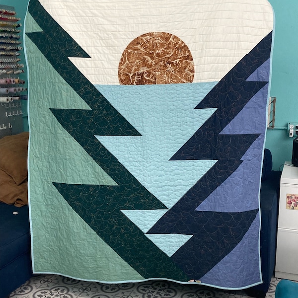 Mammoth Lakes Quilt Pattern - PDF - Etsy