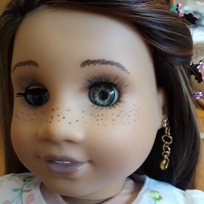 Storm Tempered Glass Irises for Swap on Eyes Doll Eyes Fits Most 18 ...