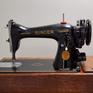 1930 Singer Model 101 Sewing Machine Documented New Finish | Etsy
