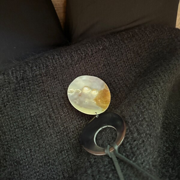 Antiqued Bronze Wavy Disk Disc 27mm - Etsy