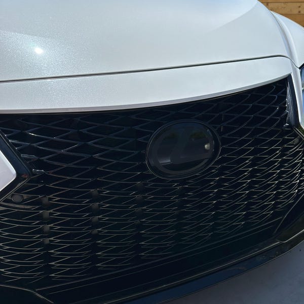 Lexus Emblem Front Vinyl Overlay F-sport | 2014+ IS350, IS250, IS200T ...