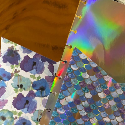 Classic Discbound Size PLANNER POCKETS Die Cutting Files Set 7 Designs ...