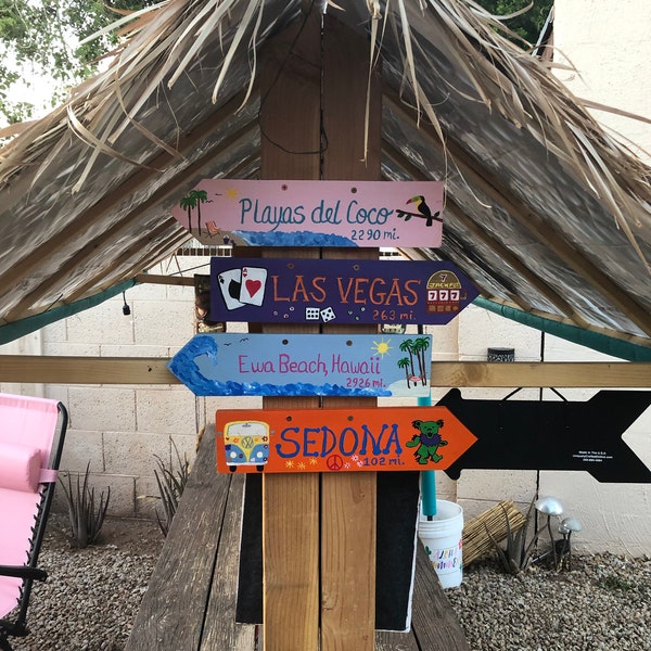 Destination Arrow Signs, Sign Post Arrows, Tropical Sign Post Arrows ...