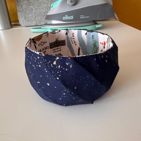 Hemisphere EPP Bowl Pattern - Etsy
