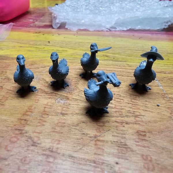 Base Bits - Geese (5 Bit Pack) | Sculpts by Goonmaster | 32mm Scale ...