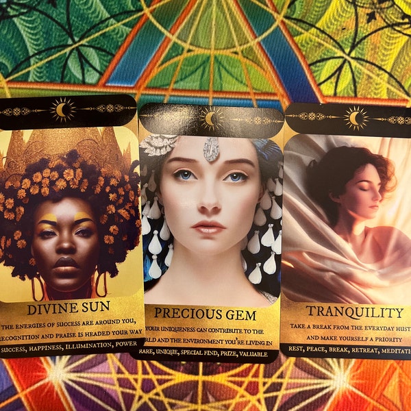 GODDESS Journey Oracle Deck (80 Cards) Divine Feminine / Higher Self - Etsy