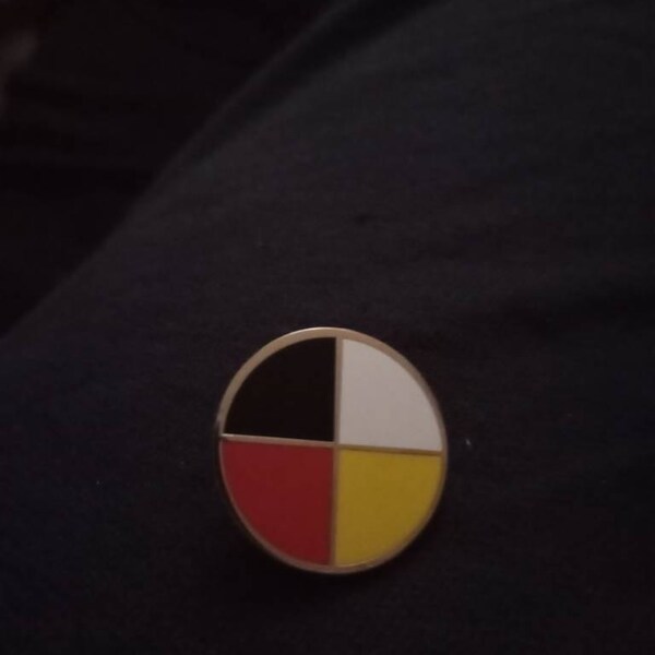 Four Directions Hard Enamel Lapel Pin - Etsy Canada