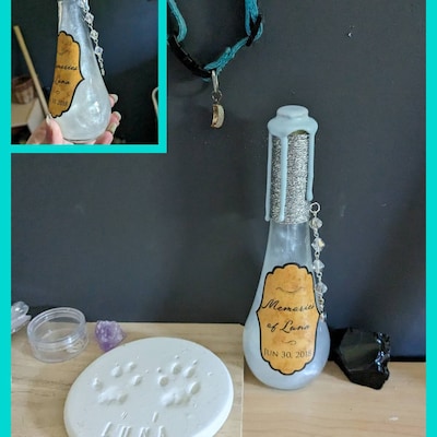 Fallen Angel Dust Magical Apothecary Fantasy Potion Bottle Witch and ...