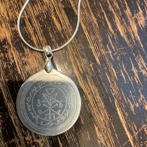Sterling Silver Sigil of the Spirit Nitika Occult Talisman | Etsy