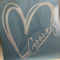 Granny Decal / Granny Sticker / Grandma Car Decal / Grandma Car Sticker ...