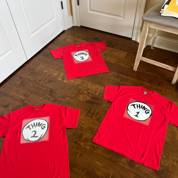 Thing 1 2 3 4 SVG Bundle | Svg Eps Dxf Png Format Bundle | Silhouette ...