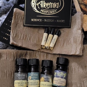 Alkemia Perfumes Introductory Sample Set - Etsy