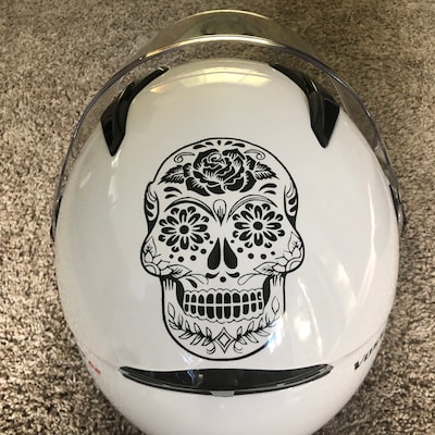 Day of the Dead Head Decal Vinyl Stickercars Trucks Vans - Etsy