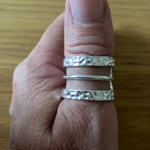 Silver Adjustable Bangle Bracelet Silver Bangle Adjustable - Etsy