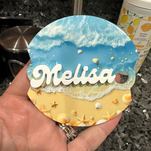 Daisy Owala Reusable Adhesive Name Plate Owala Topper 16 Oz 24 Oz 32 Oz ...